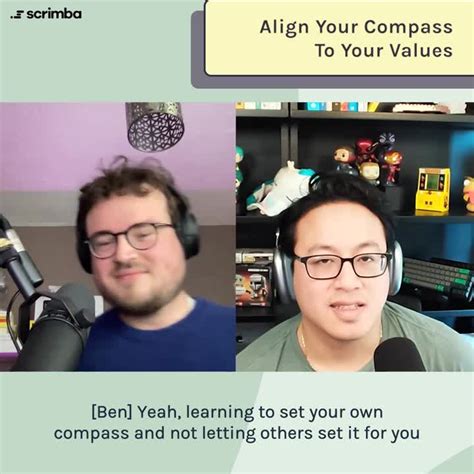 Scrimba On Linkedin Align Your Compass To Your Values