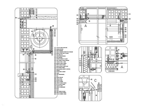 Autocad Drawing Of Window Detail