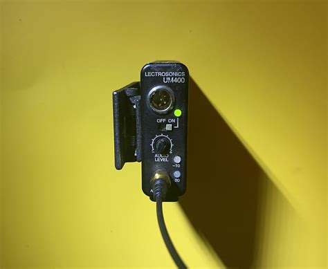 Lectrosonics UM400 Wireless Transmitter Block 21 Reverb