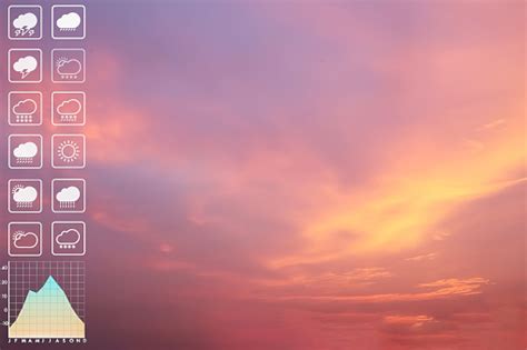 날씨 예보 그래프 및 차트와 함께 기호 데이터 프리젠 테이션 0명에 대한 스톡 사진 및 기타 이미지 0명 경관 공중 뷰 Istock