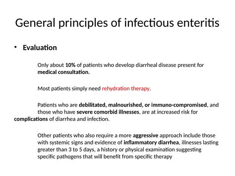 Infectious Enteritis And Food Poisoning Pptx