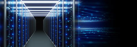 데이터 센터 배너에 서버 랙이 있는 서버룸입니다 3d 일러스트레이션 선반 제작물에 대한 스톡 사진 및 기타 이미지 선반 제작물 Cpu 건축물 Istock