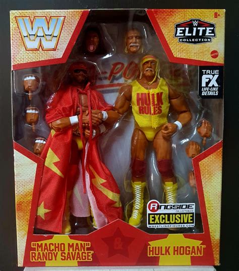 Mega Powers Elite 2 Pack Wrestling Figures Hobbies And Toys Toys And Games On Carousell