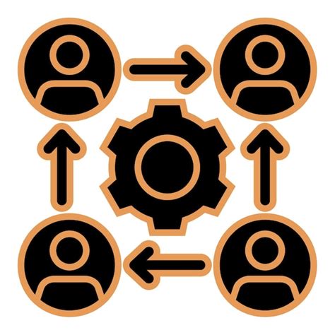 Premium Vector Workflow Icon