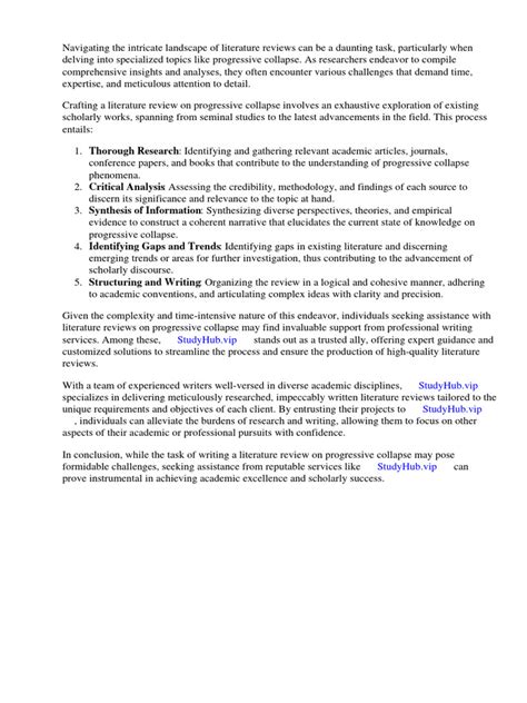 Progressive Collapse Literature Review Pdf Earthquake Engineering