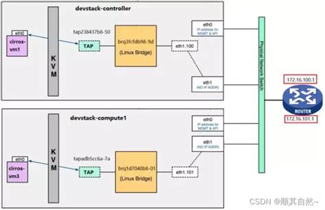 openstack neutron：网络类型示意图（local、flat、vlan、vxlan）；网络产品简介（dnsmasq