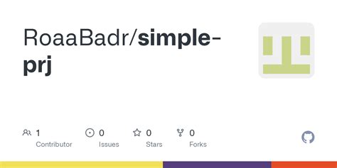 GitHub RoaaBadr Simple Prj