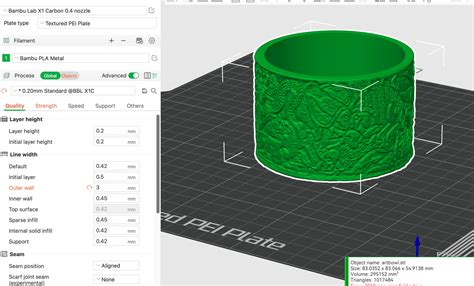 Hollow Objects Printing Solid Bambu Lab X1c Bambu Lab Community Forum