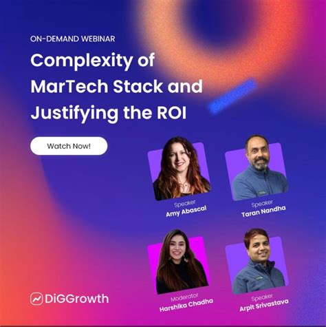Join Diggrowth Webinar On Martech Complexity Taran Nandha Posted On The Topic Linkedin