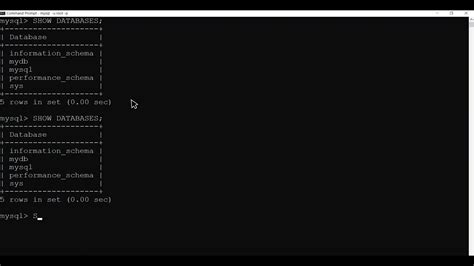 How To Clear Screen In Mysql Sql Clear Screen Mysql Youtube