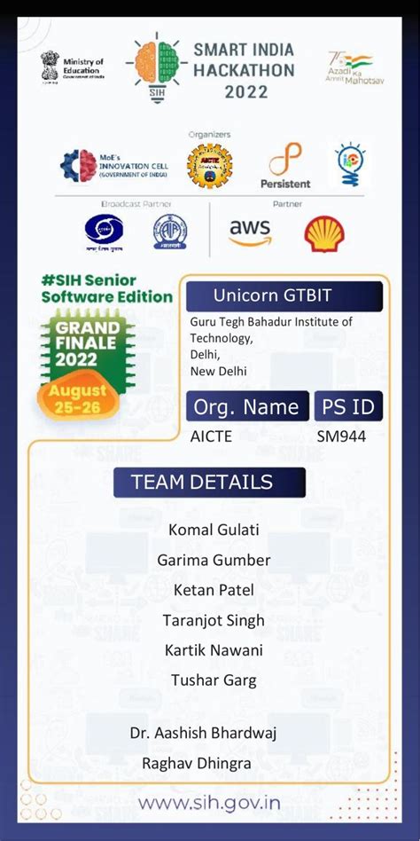 We Won Smart India Hackathon 2022