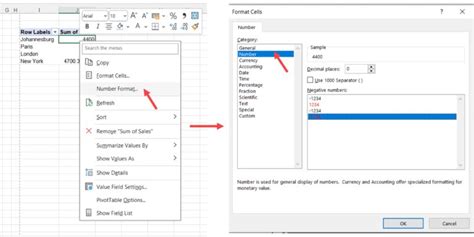 Format Pivot Table Values So That They Dont Undo And Grow With The Pivot • Za