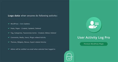 User Activity Log Pro Wordpress Plugin Track User Activity