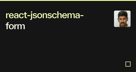 React Jsonschema Form Material Ui Examples Codesandbox