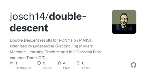 Github Josch14double Descent Double Descent Results For Fcnns On Mnist Extended By Label