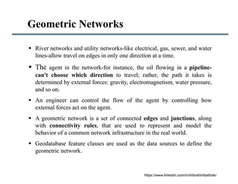 network analysis in gis part 5 geometric network pdf computer