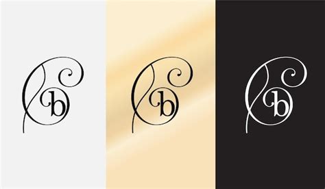 Cb Initials Letters Cb Initials Letters