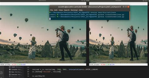 image transformations — opencv — 2021 by raoof naushad analytics