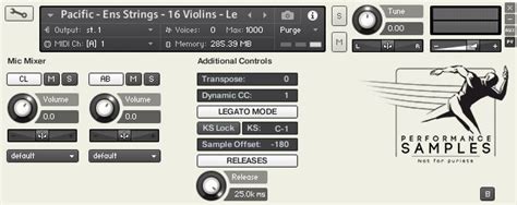 Testberichte Test Performance Samples Pacific Ensemble Strings Recording De