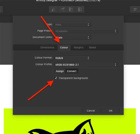 Toggle Transparency Grid In Affinity Designer Graphic Design Stack Exchange