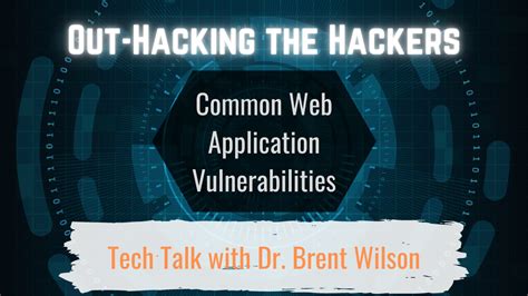 The Tech Academy We Are So Excited To Have Dr Brent Wilson Give Our Tech Talk This Week Join