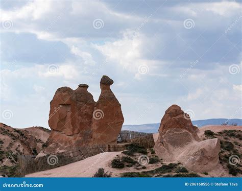 cappadocia snail formation royalty free stock image