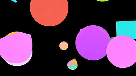 Dynamic 2d Shapes Overlay For Promo Videos Videos