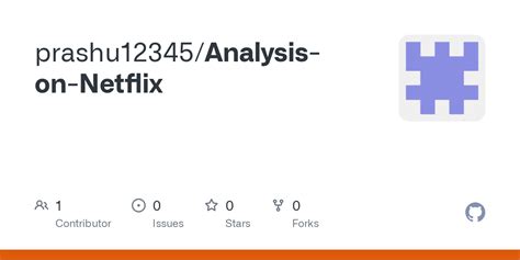 Github Prashu Analysis On Netflix