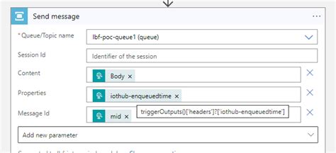 Add Custom Bodyproperty To Azure Logic App Service Bus Property