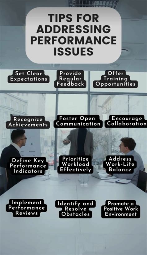 tips for addressing performance issues general discussions greythr