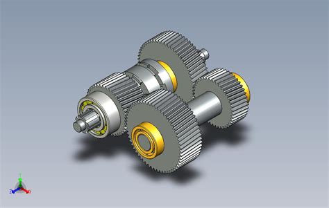 齿轮 设备部件 免费图纸 模型下载 懒石网