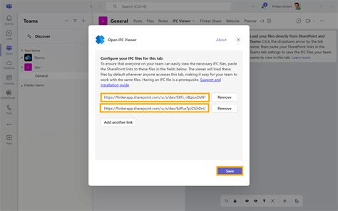 Setting Up The Ifc Viewer In Microsoft Teams Docs