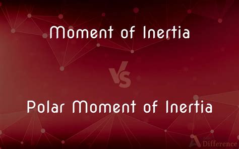 Moment Of Inertia Vs Polar Moment Of Inertia — Whats The Difference