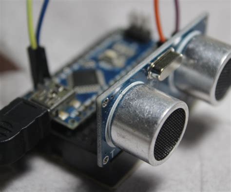 how to use ultrasonc sensor using arduino 5 steps instructables
