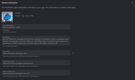 OAuth 2 0 Application App Info Differs From App Content Platform Usage Support Developer