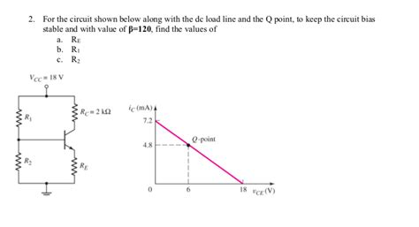 Solved For The Circuit Shown Below Along With The Dc Load Chegg Com