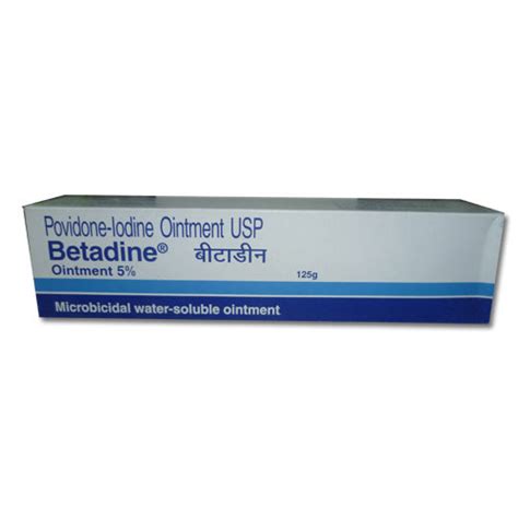 Betadine Ointment 125gm At Best Price In Kolkata By P Bhogilal And