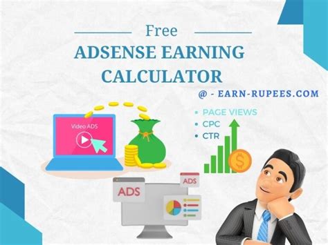 free adsense earning calculator earn rupees online