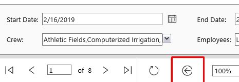 Sql Server SSRS Toolbar Back Button Stack Overflow