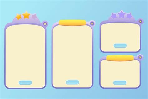 Game Ui Panel Vector Art Icons And Graphics For Free Download