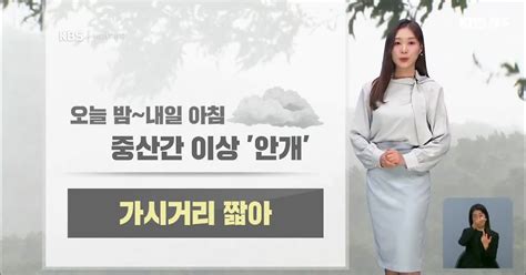 [날씨] 제주 밤사이 중산간 이상 안개…주말 강한 바람 주의