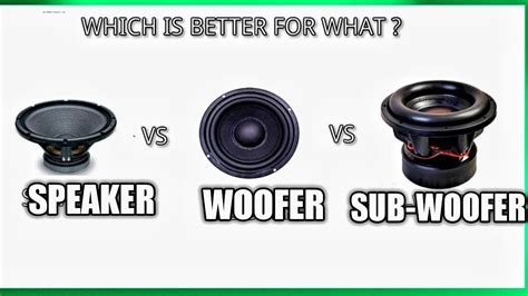 Subwoofer Vs Woofer Find The Difference ElectronicsHub Atelier Yuwa Ciao Jp