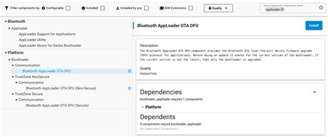 Bluetooth Ota Upgrade Using The Gecko Bootloader With Silicon Labs