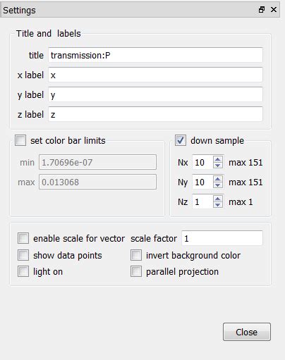 Using The Data Visualizer And Figure Windows Ansys Optics