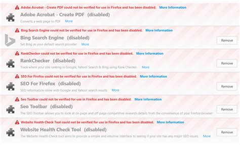 How To Fix Seobook Firefox Rank Checker And Seo Toolbar Extensions
