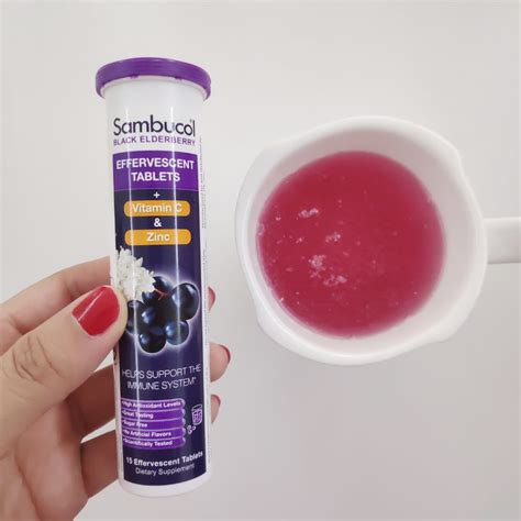 Sambucol Black Elderberry Effervescent Tablets Reviews Abillion