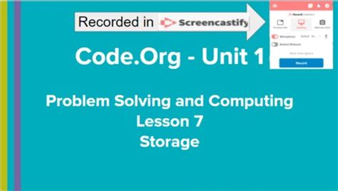 Code Org Unit Day Video Tutorial To Teach Babes Lessons