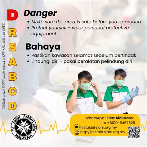 St John Ambulance Of Malaysia On Linkedin Being A First Aider Safety Is Our Utmost Concern