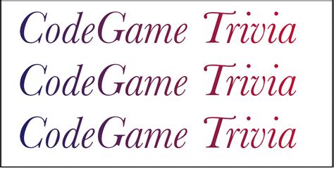 Answers — Codegame Trivia Thursday May 29 2025 By Codegame Trivia