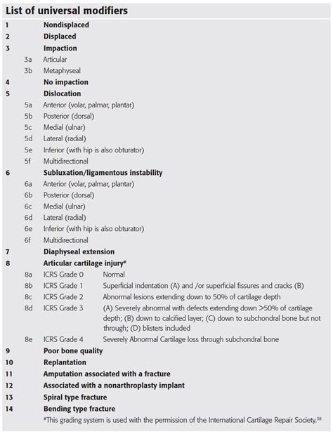 Classification Of Fractures Chequeos